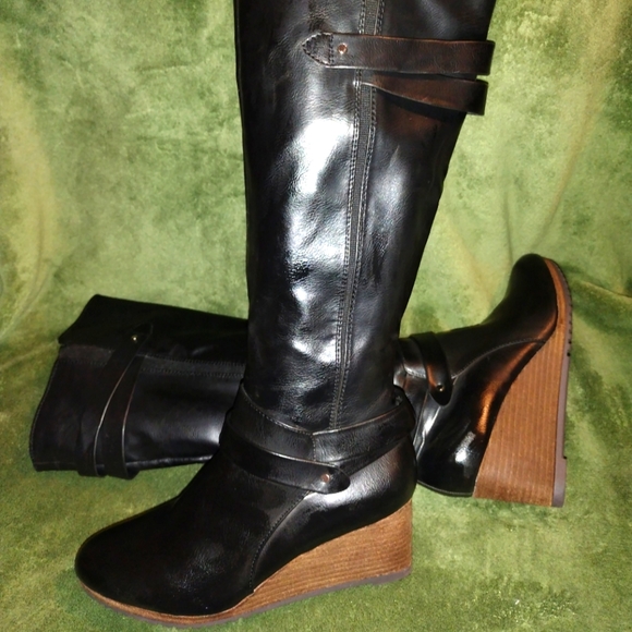 Softspots | Shoes | Soft Spots Black Boots | Poshmark